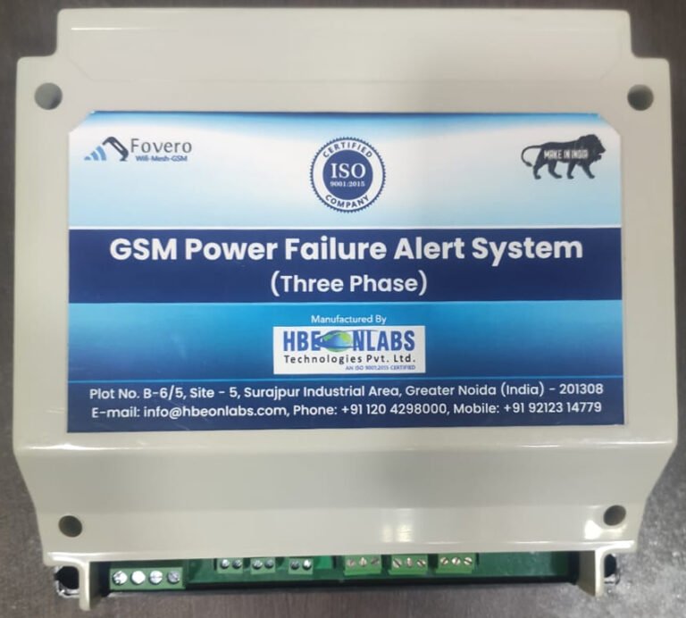GSM Power Failure Alert System | Embedded Company in India